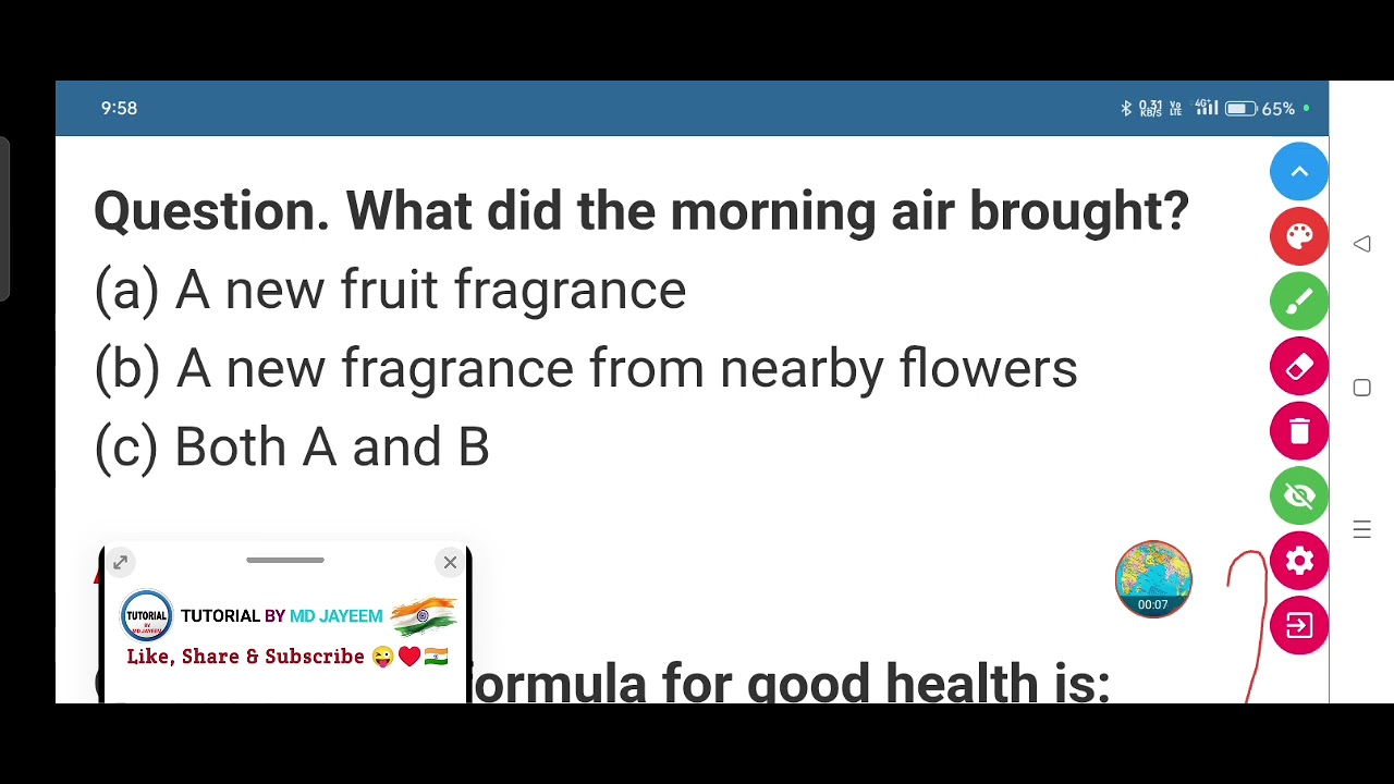 What did the morning air brought? - YouTube