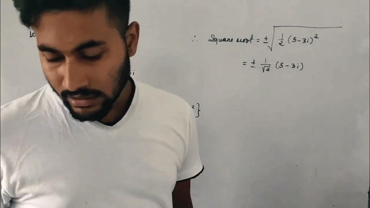 CLASS 10 || CHAPTER 2 || COMPLEX NUMBER || EXERCISE 2.5 (PART 3) || BY MATHEMATICSTUTOR - YouTube