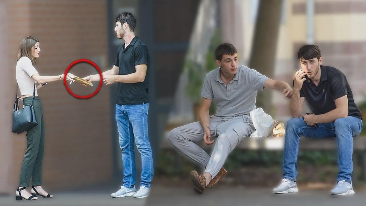 Lost Wallet - Will People Help Out? (Social Experiment) - YouTube