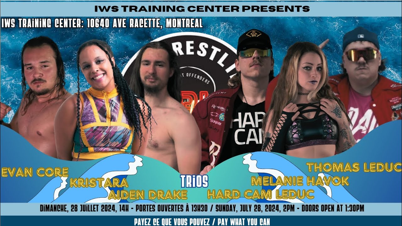 Iws New Blood Volume 5: Mel Havok / Hard-Cam / Thomas Leduc vs Kristara / Aiden Drake / Evan ...
