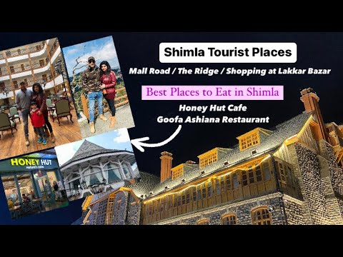 Shimla Tourist Places | Mall Road / Ridge / Shopping at Lakkar Bazar ...