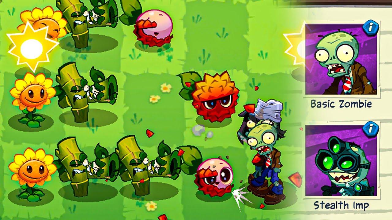 Plants vs Zombies 3 - August UPDATE - Levels 12-13 | CHOOSE YOUR SEEDS ...
