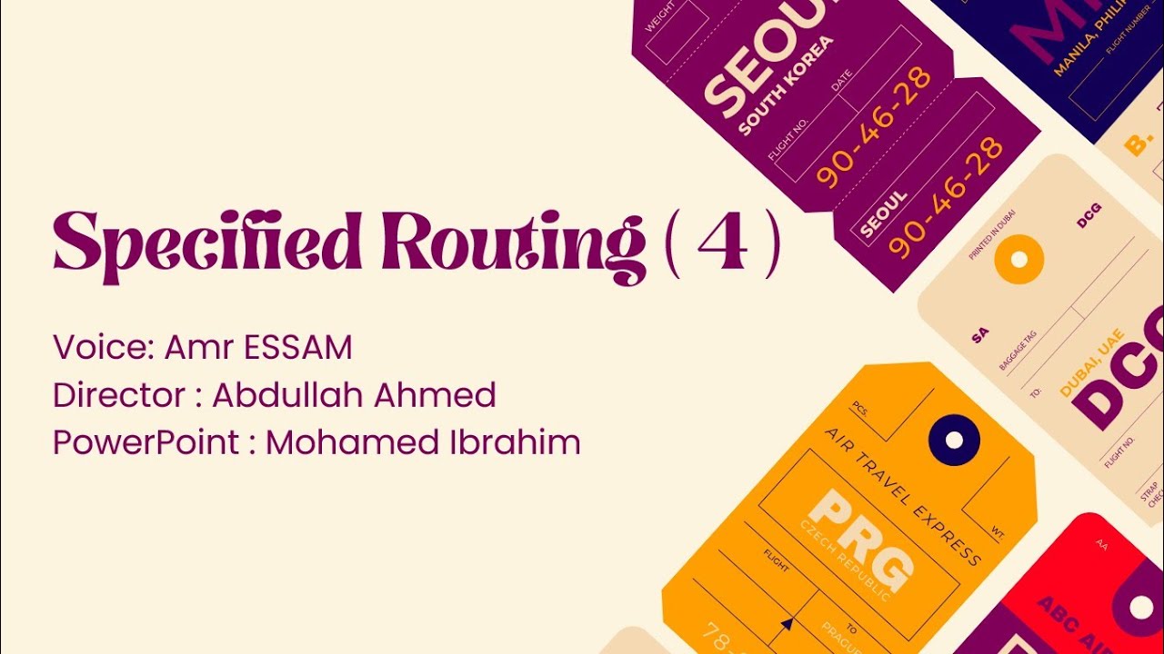 Specified Routing (4) - Airline Ticketing - YouTube