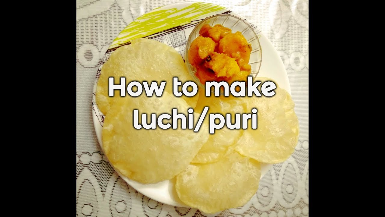 Poori Recipe~ HOW TO MAKE PERFECT PURI/LUCHI~PURI/LUCHI - Perfect round ...