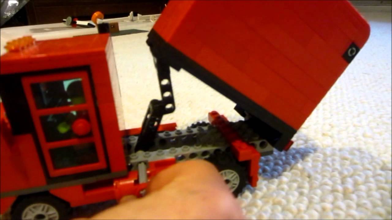 LEGO Dump Truck - Cool, Crazy, Weird, or Random LEGO Creation - YouTube