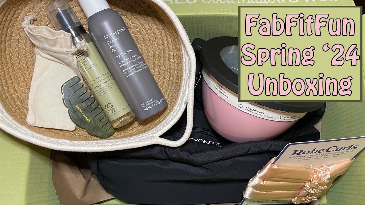FabFitFun Spring 2024 Unboxing - YouTube