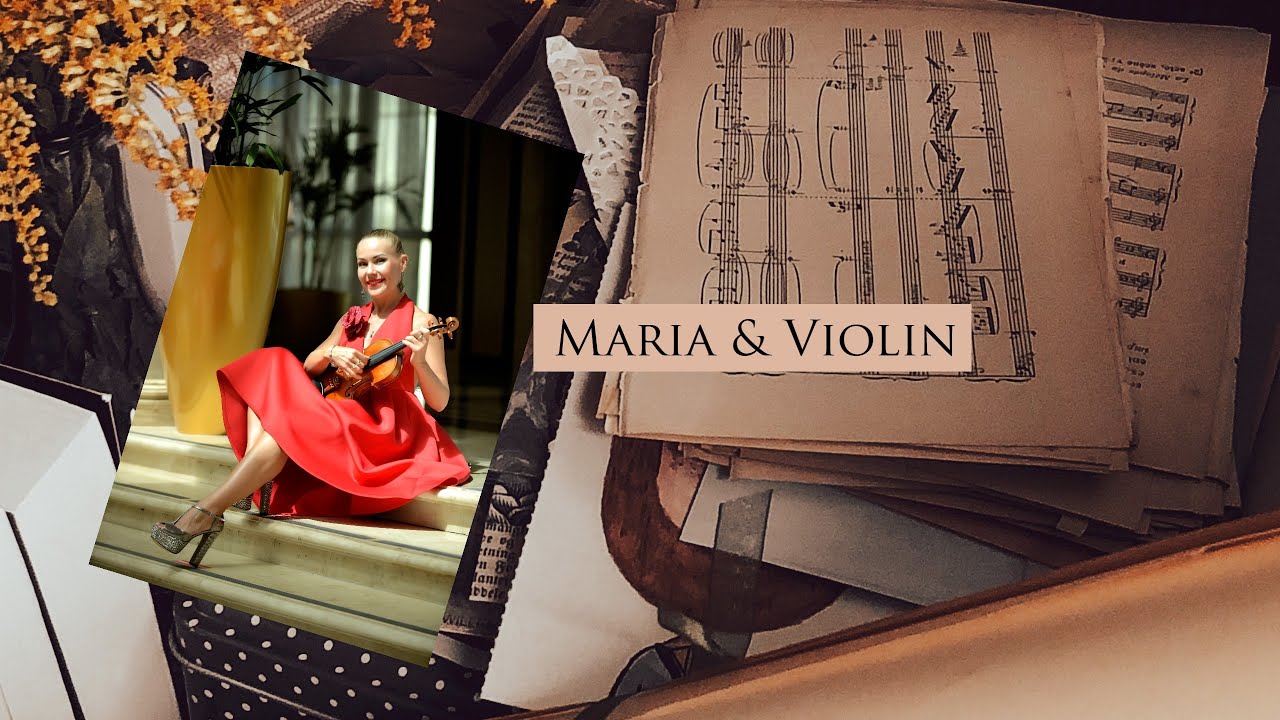 Maria Violinist is playing in the Hotel Lobby - YouTube