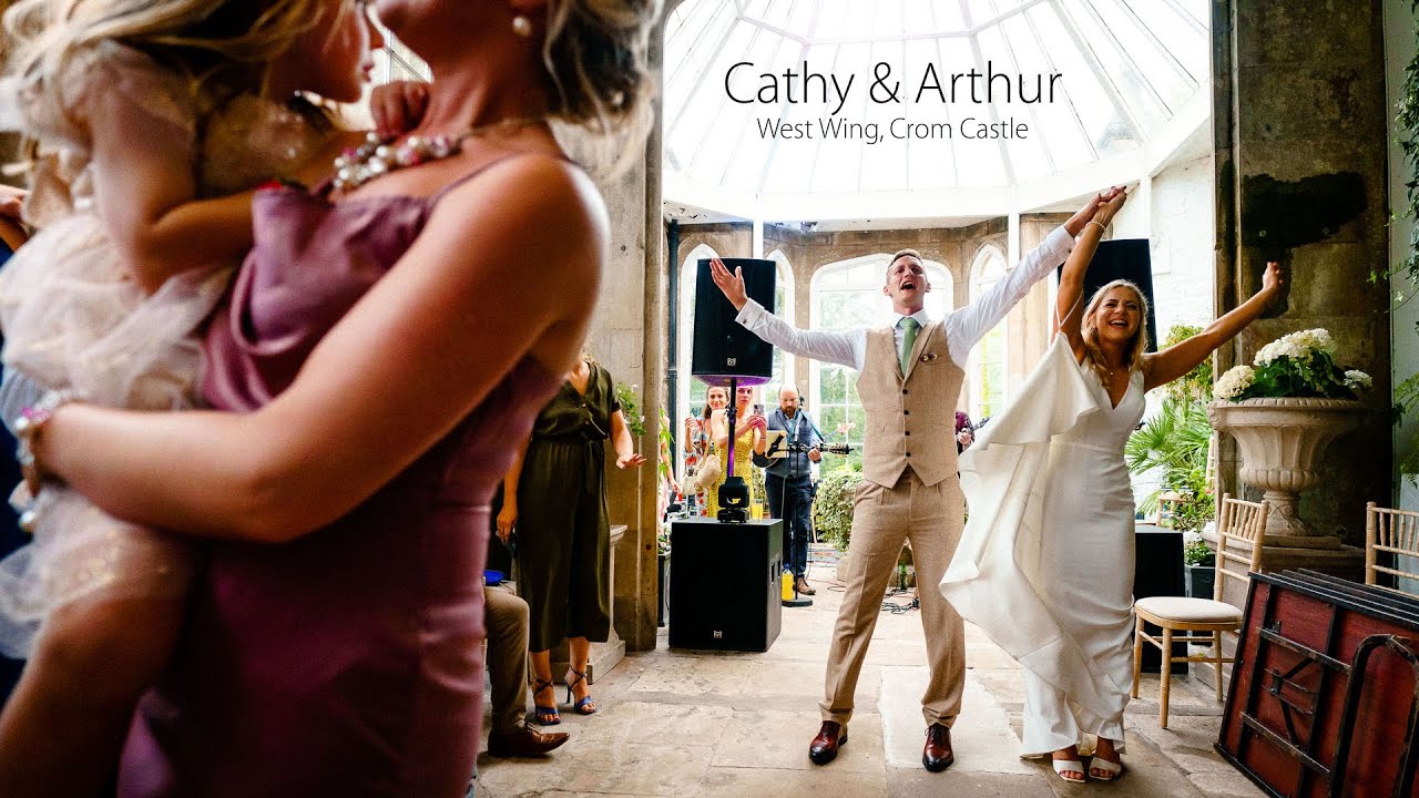 Summer Wedding at Crom Castle - Cathy and Arthur Slideshow - YouTube