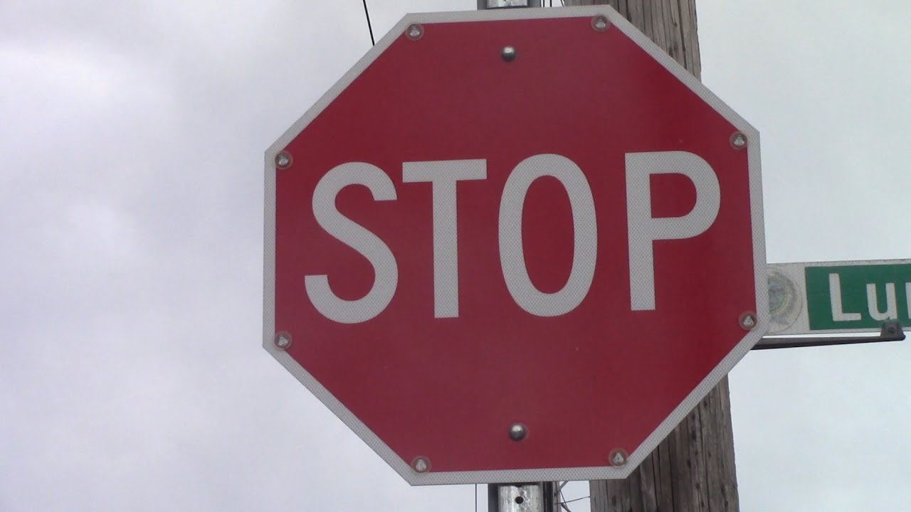 InLitchfield 5/5/23: Did you go through the stop sign? - YouTube