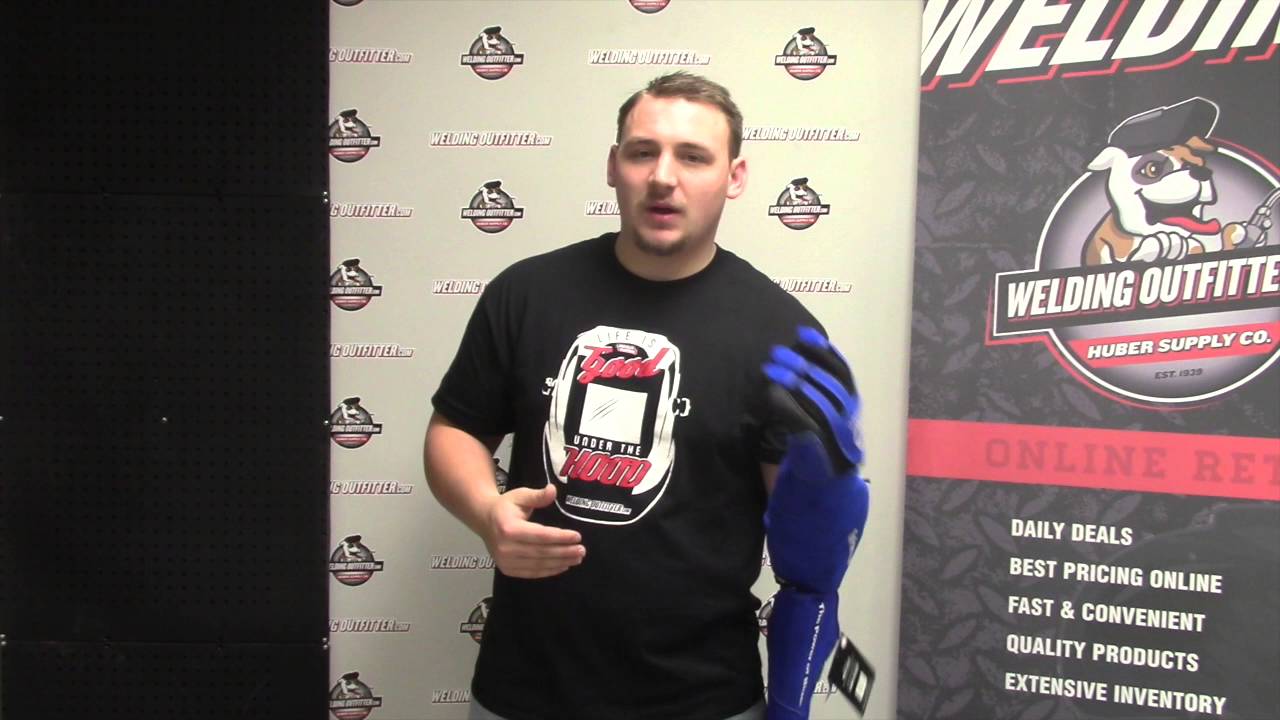 Miller Long Cuff HD Welding Glove | WeldingOutfitter.com - YouTube