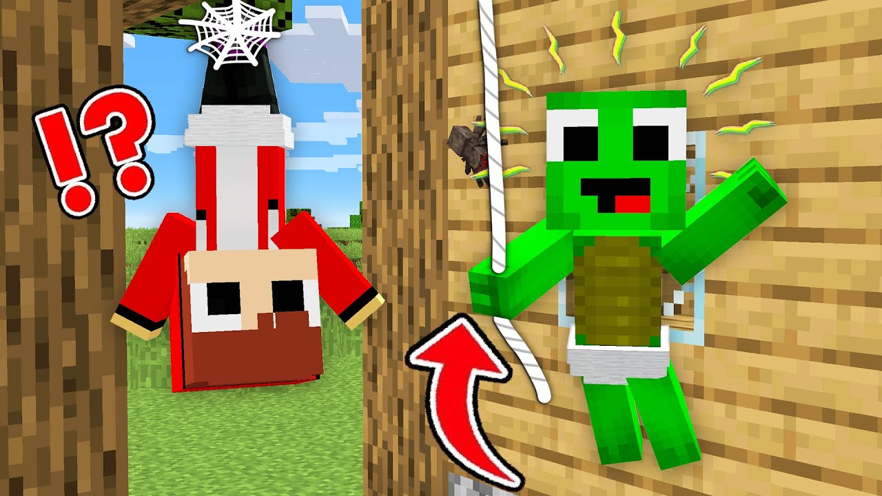 How Baby Mikey & JJ became SUPERHERO with Superpowers in Minecraft ...