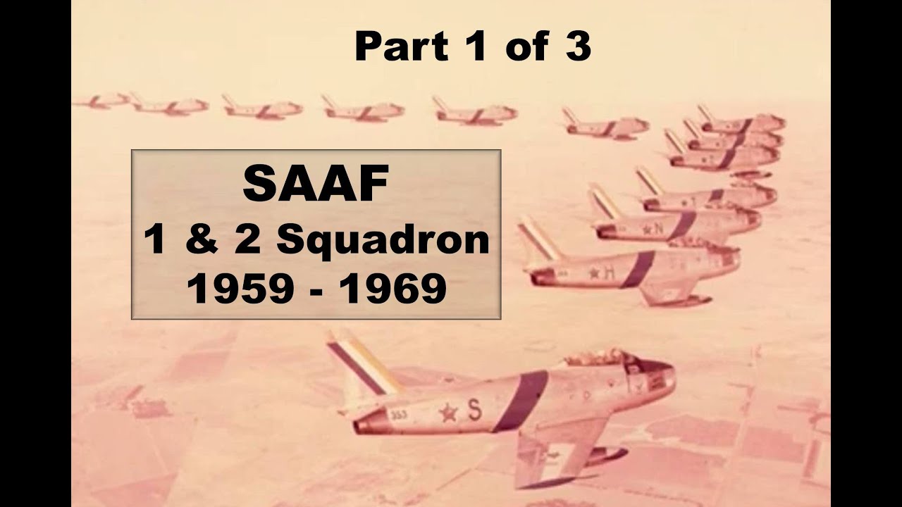 SAAF 1 & 2 Squadron 1959 - 1969 Part 1 of 3 - YouTube