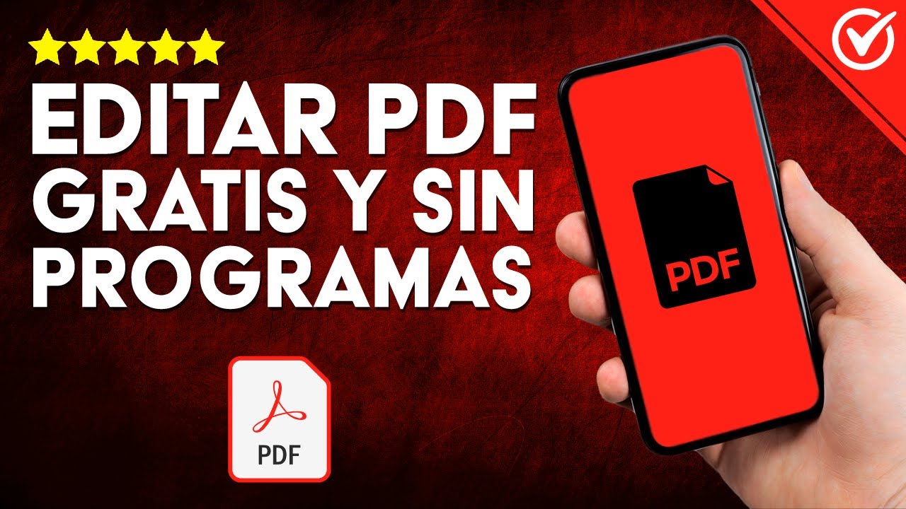 Cómo EDITAR un PDF Gratis y sin Programas | Edición de PDF al Alcance ...