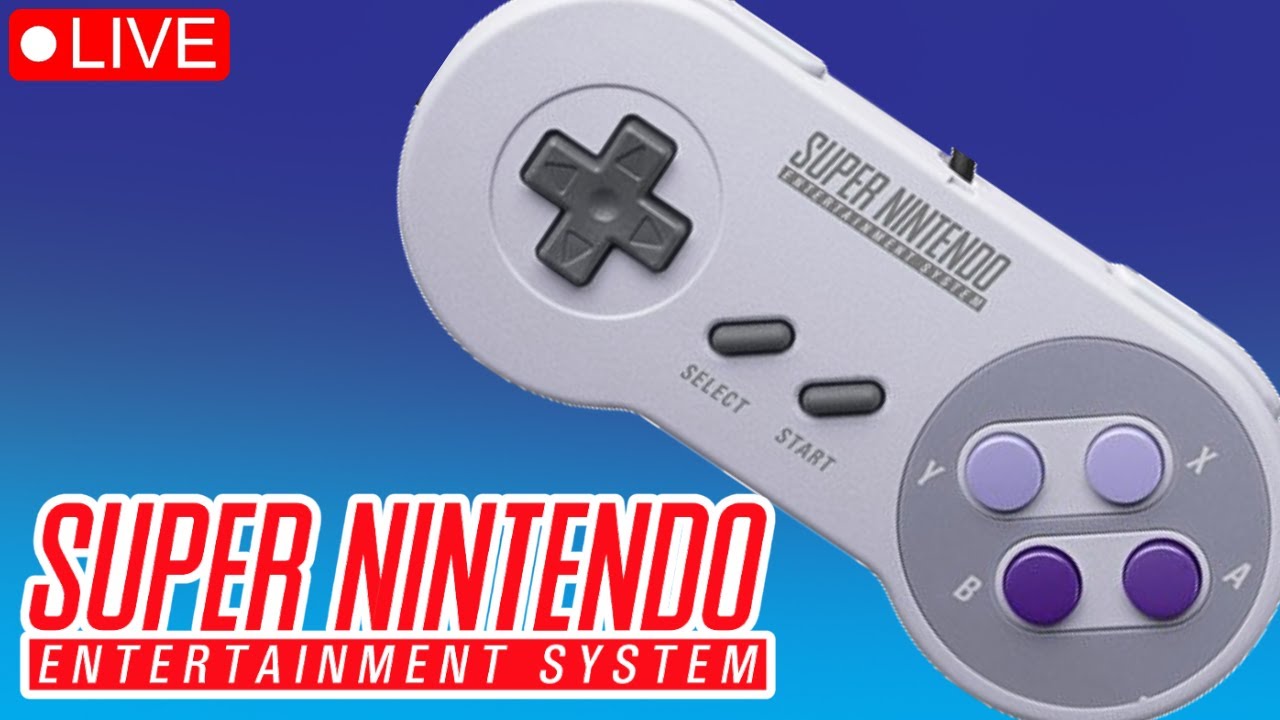Super Nintendo: Os melhores jogos do Console! Gameplay AO VIVO - YouTube