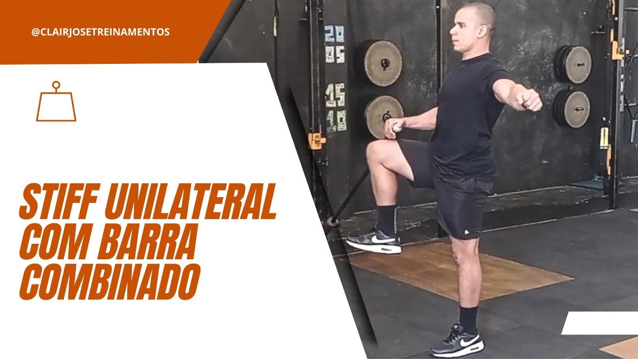 Stiff unilateral com barra combinado - YouTube