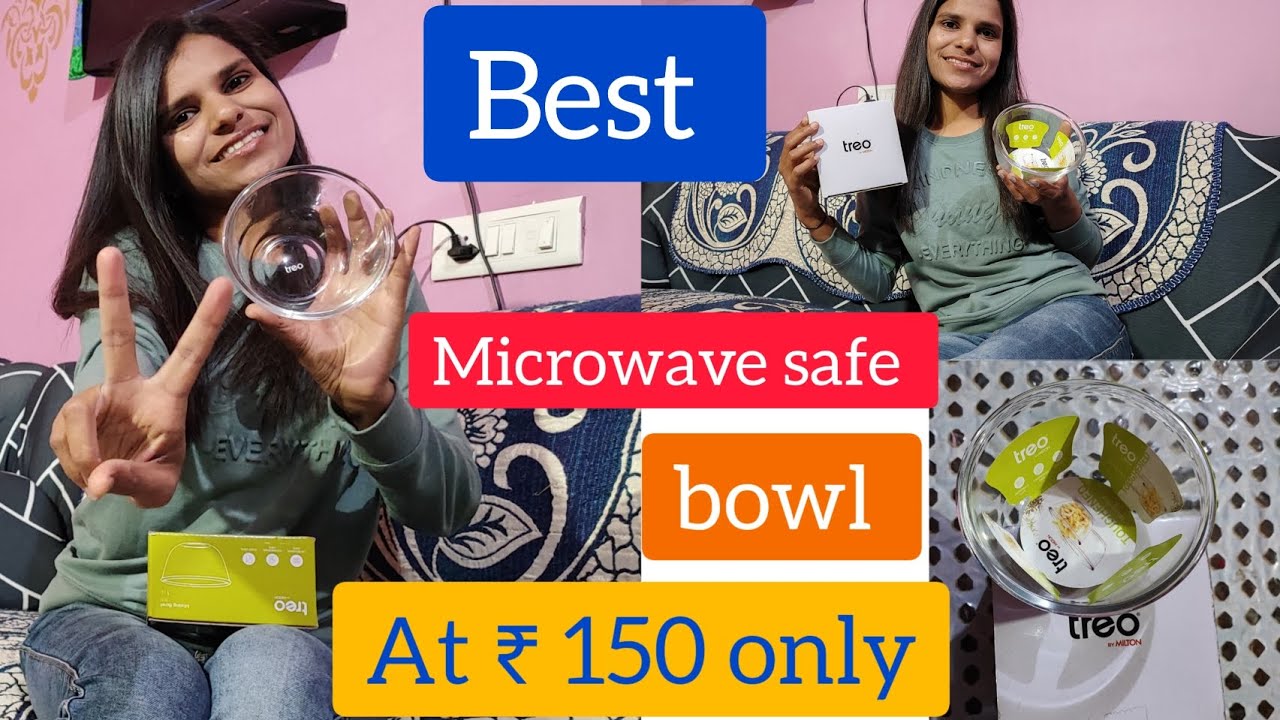 Best microwave safe bowl at ₹ 150 only - YouTube