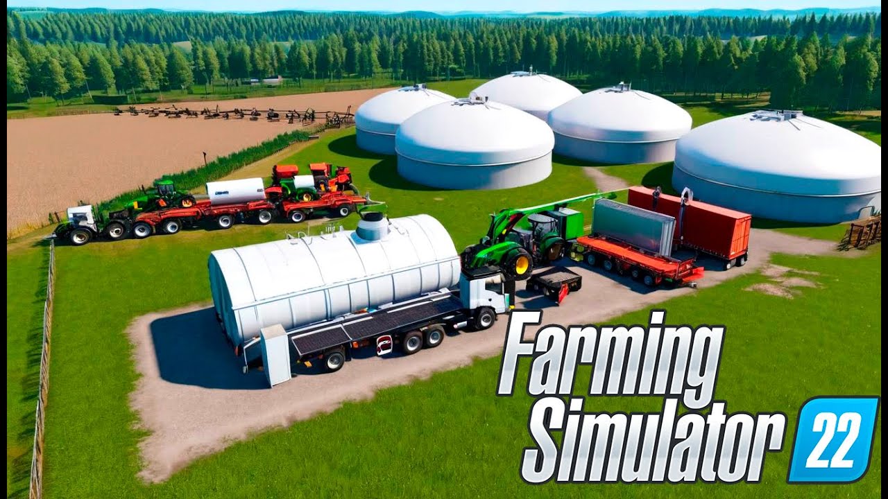 РЕШЕНО!!! СТРОЮ БИОГАЗОВЫЙ ЗАВОД!!! Farming Simulator 22 - YouTube