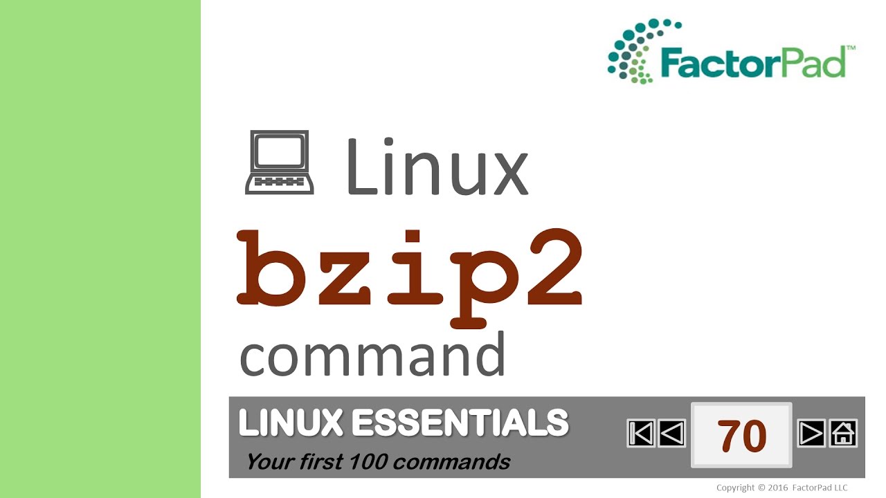 Linux Bzip2 Command Summary With Examples YouTube Linux Bzip2 Command Summary With Examples YouTube