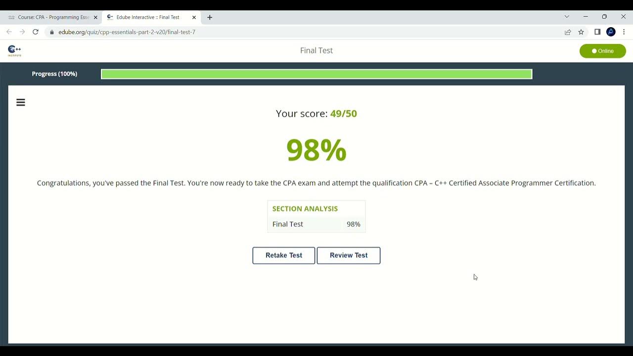 C Essentials Final Test Answers 2023 100 Cisco Netacad Cppe1 2023 Cisco Netacad