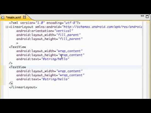 Android Application Development Tutorial 6 Introduction to Layouts in ...