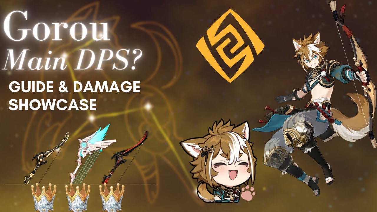 Gorou Main DPS Showcase | Genshin Impact Guide - YouTube