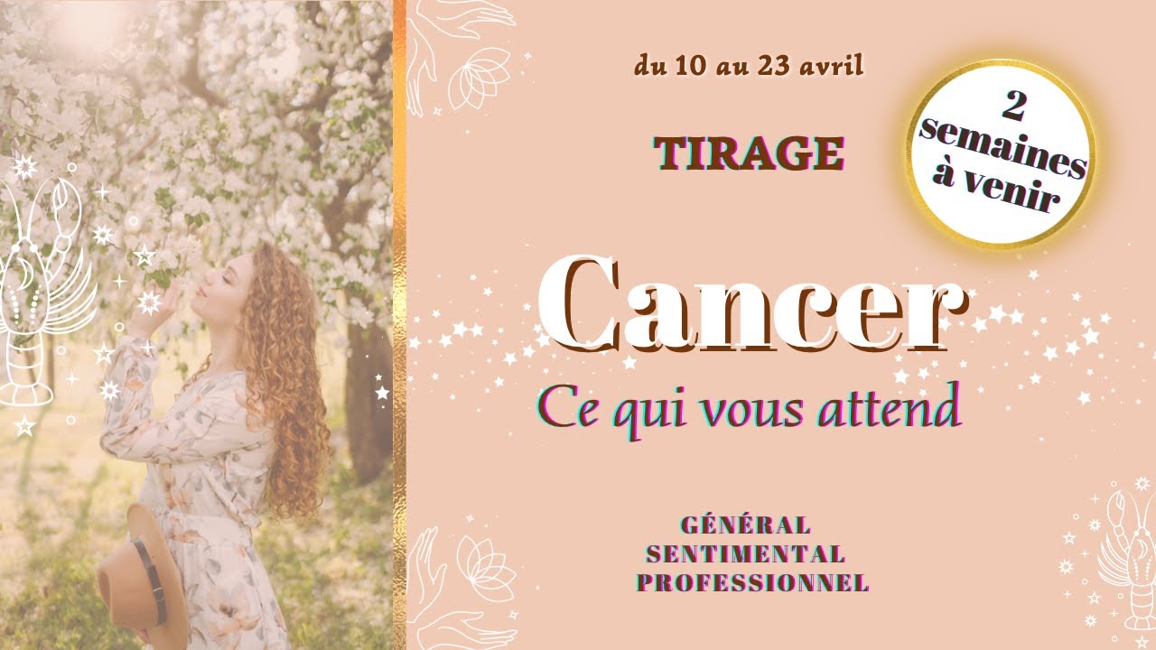 ♋️ Cancer Avril 2023 La Roue Tourne De Lamour Au Rendez Vous