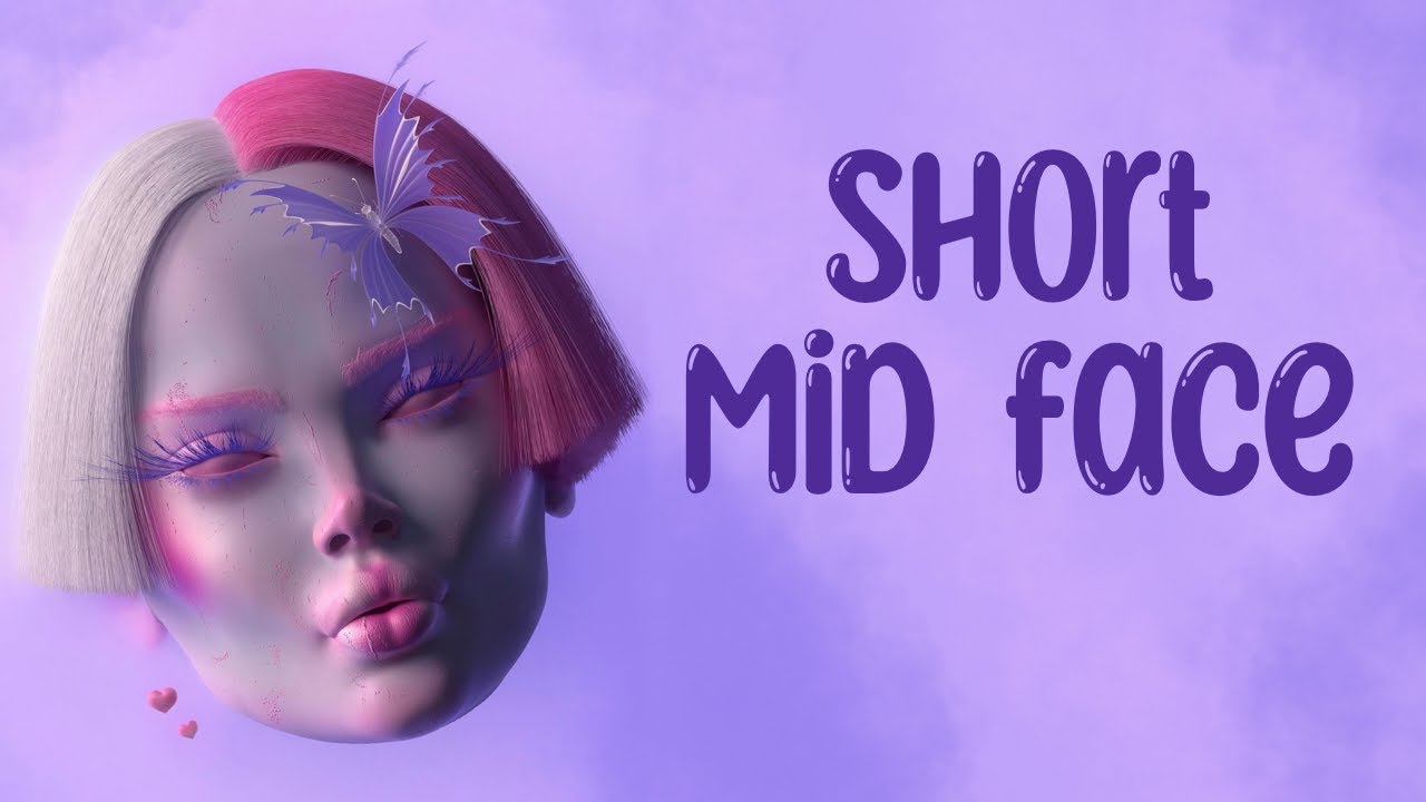 Short mid face {MMM} formula - YouTube
