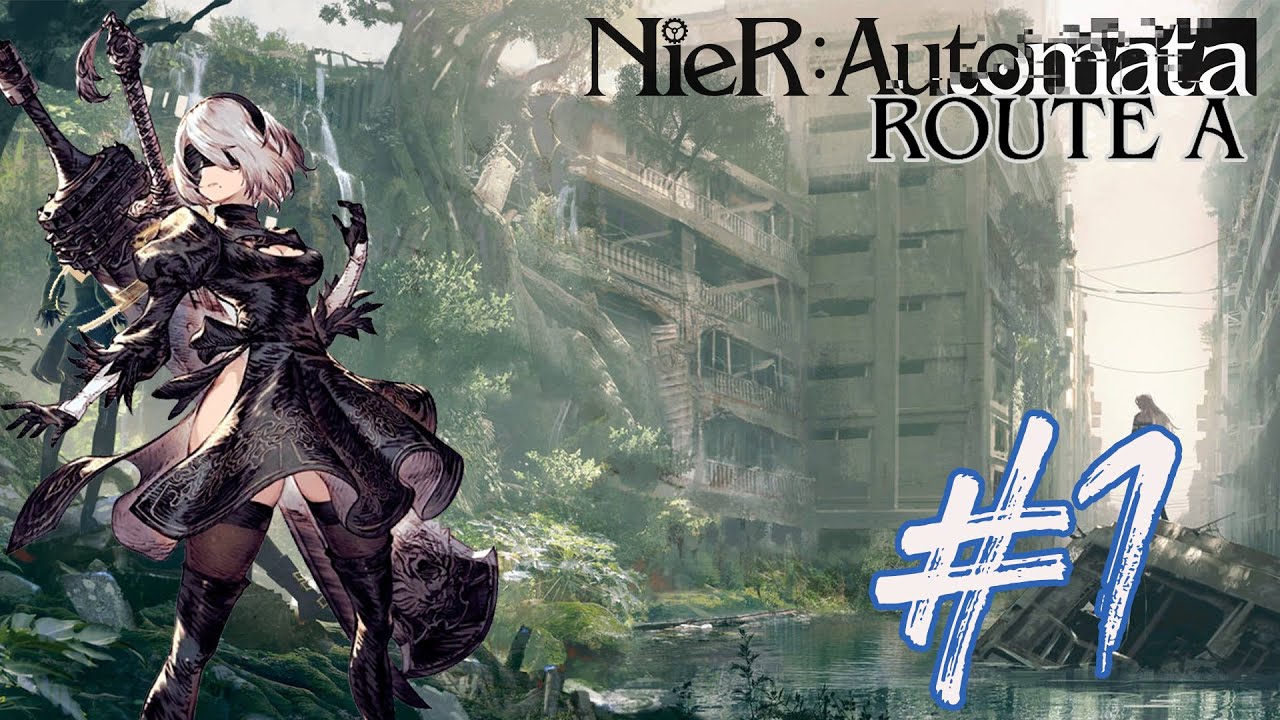 To Earth we go [Route A] - Nier Automata #1 - YouTube