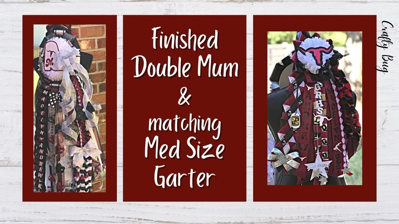 Finished Double Mum & Med size Garter Mum #craftybug # ...