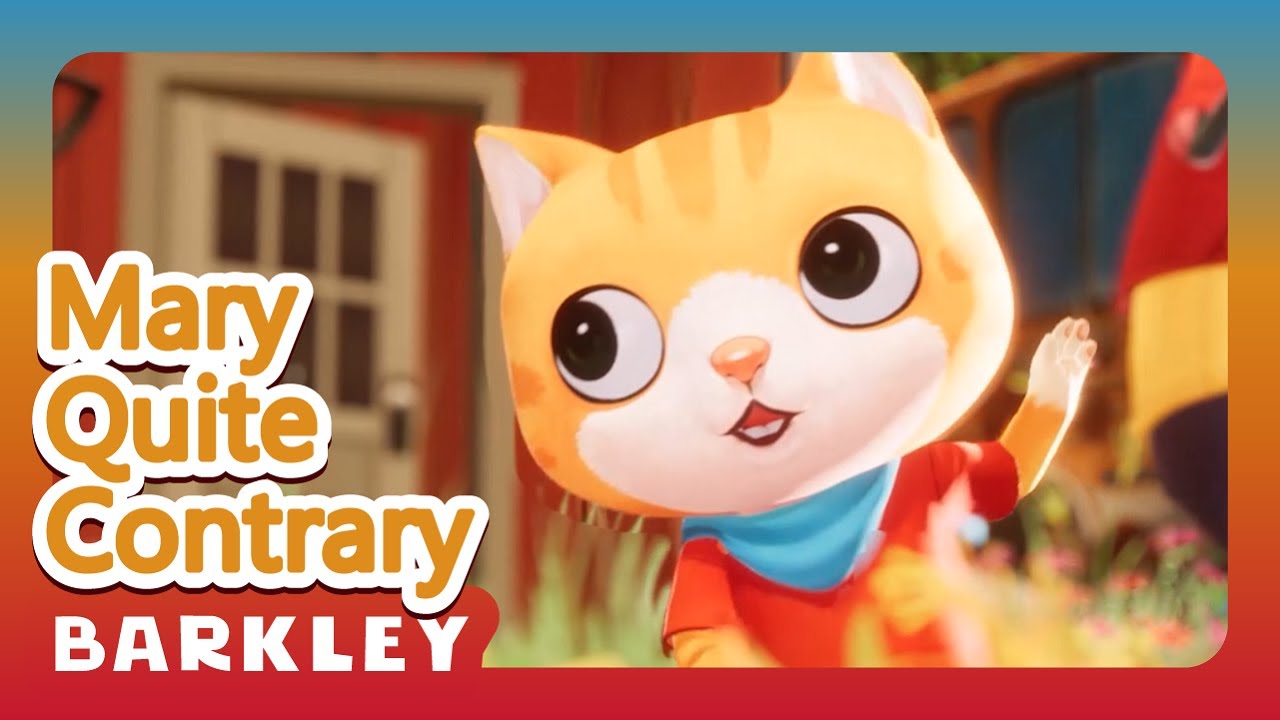 Mary Quite Contrary｜Barkley – Nursery Rhymes & Kids Songs - YouTube