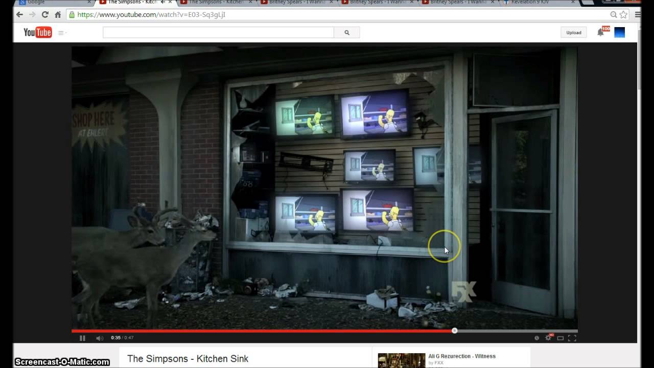 Simpsons kitchen Sink. Illuminati Freemason Symbolism. - YouTube