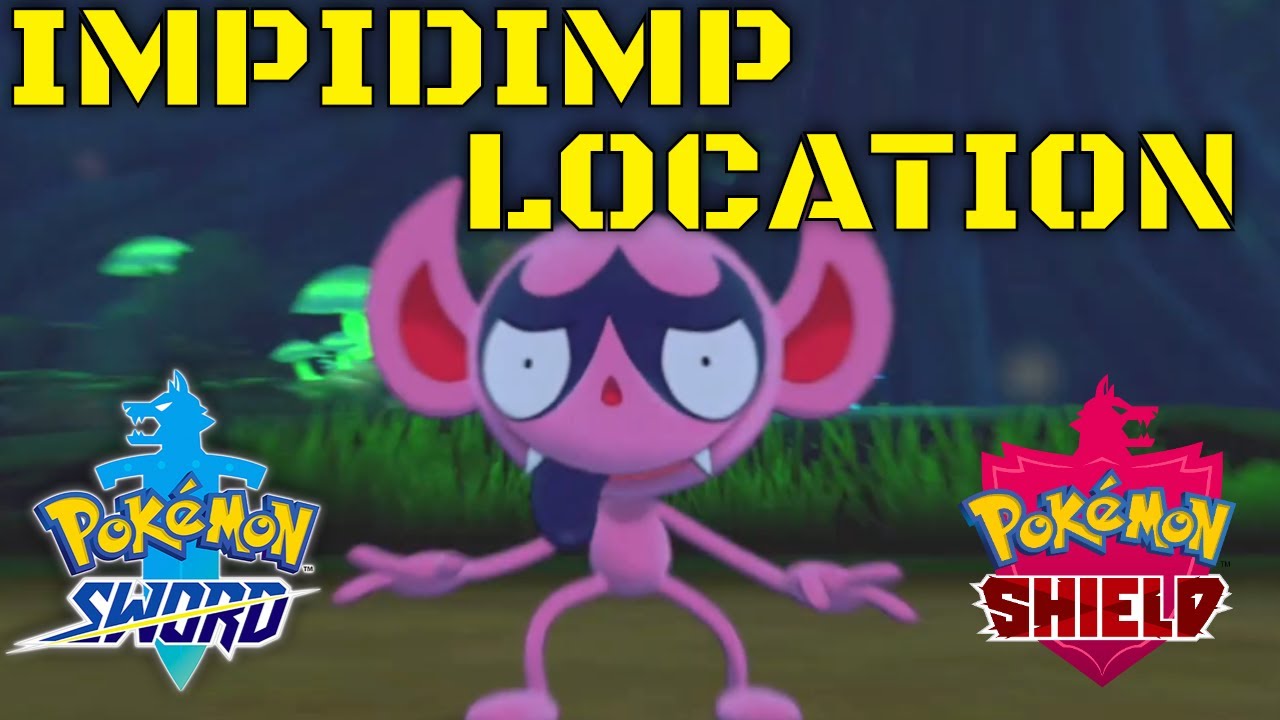 Pokemon Sword And Shield Impidimp Location Youtube
