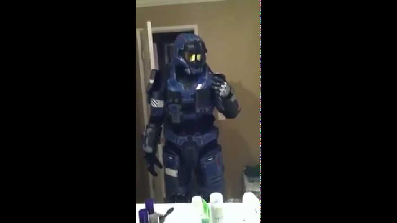 Halo Reach Carter Armor - YouTube