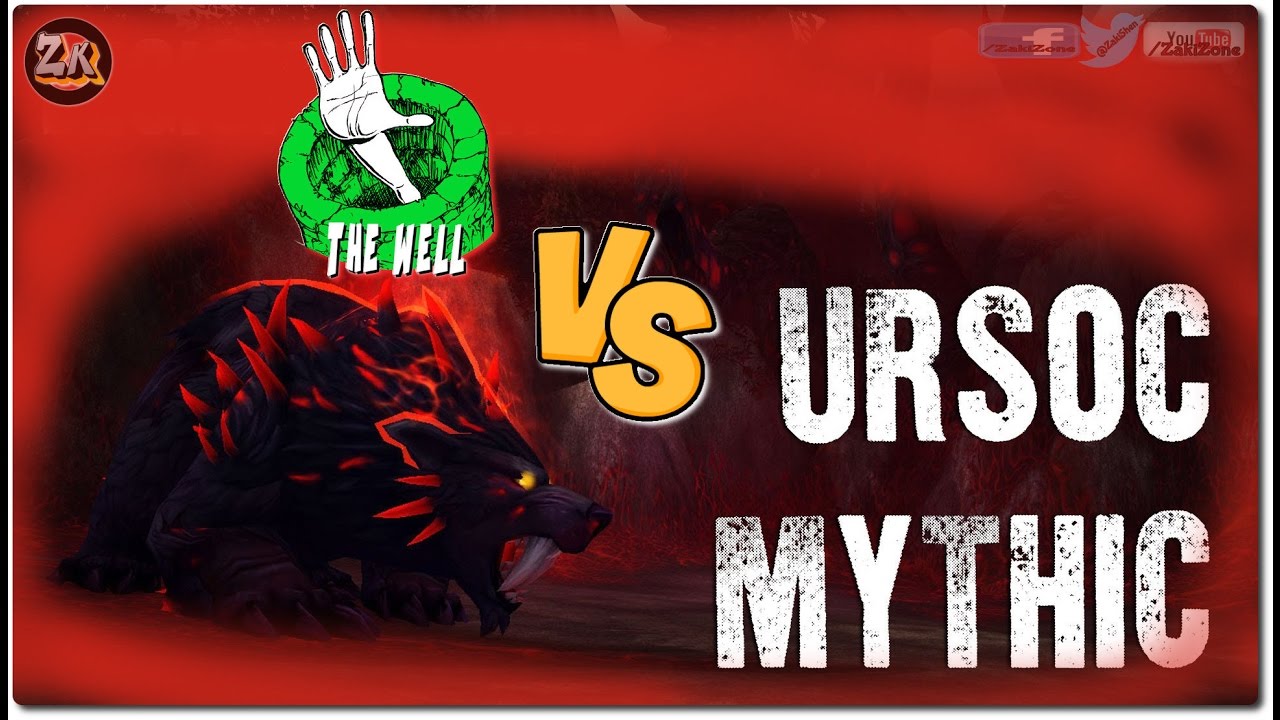 Ursoc Mythic vs The Well - Warrior Fury PoV - World Of Warcraft - YouTube