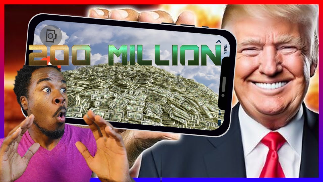 Breaking! President Trump raises over 200 MILLION since guilty verdict ...