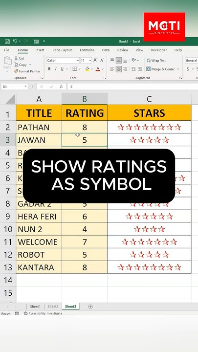 #rating #ytshorts #viral #explore #excel #exceltips #exceltech #exceltricks #rept #function # ...