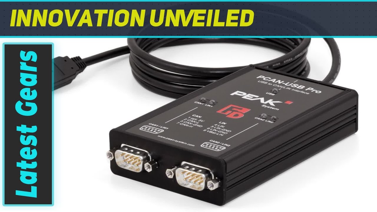 CAN USB PRO FD Adapter - Best High-Speed CAN & LIN Interface! - YouTube