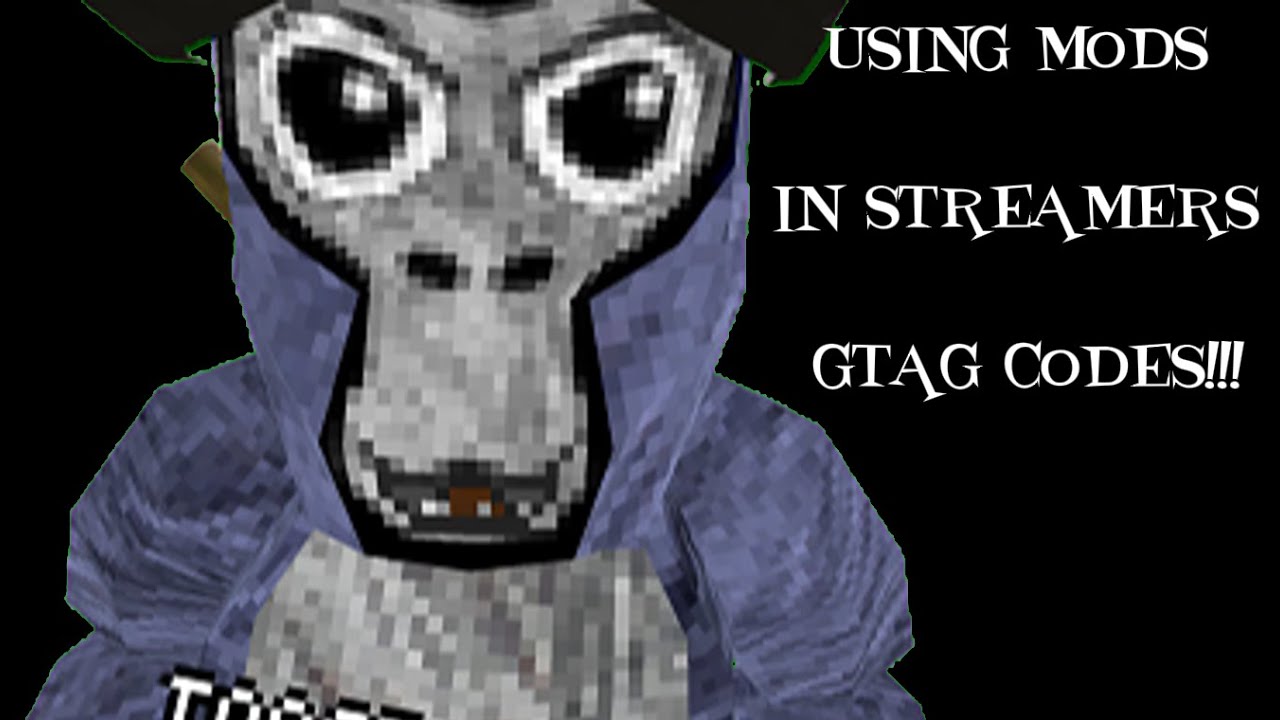 modding in streamers gtag codes for fun - YouTube