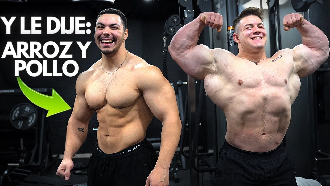 JOAN PRADELLS y ANDONI FITNESS POSING | Culturista Profesional Vs ...