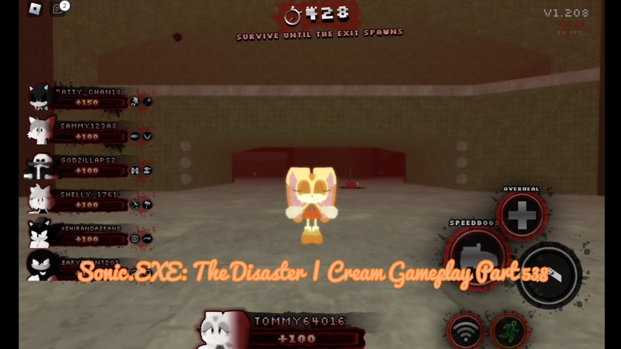 Sonic.EXE: The Disaster | Cream Gameplay Part 538 - YouTube