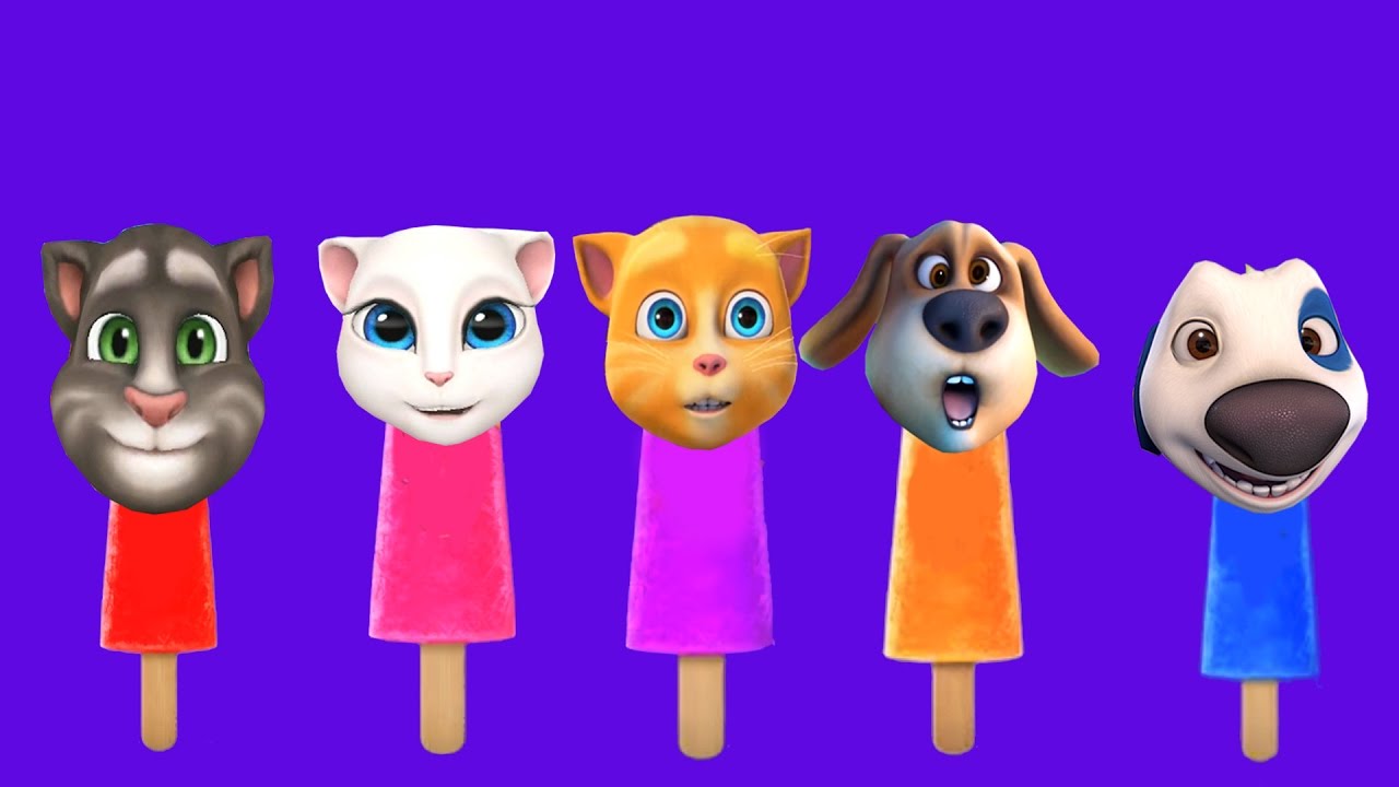 Talking Tom And Friends Finger Family Nursery Rhymes Collection | Kids ...