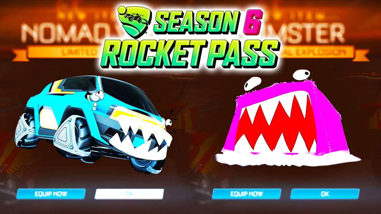Every Item In The SEASON 6 ROCKET PASS! - YouTube