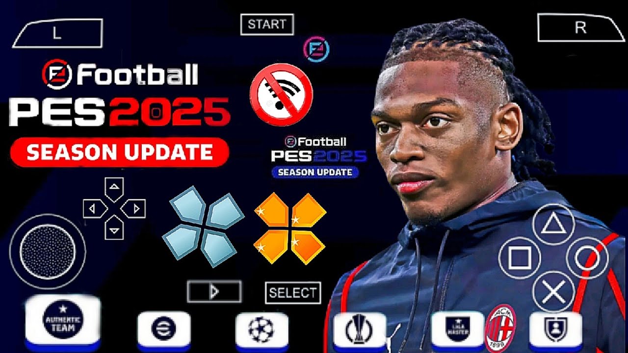 eFOOTBALL PES 2025 PSP ISO NO TEXTURES & NO SAVE DATA ANDROID OFFLINE ...