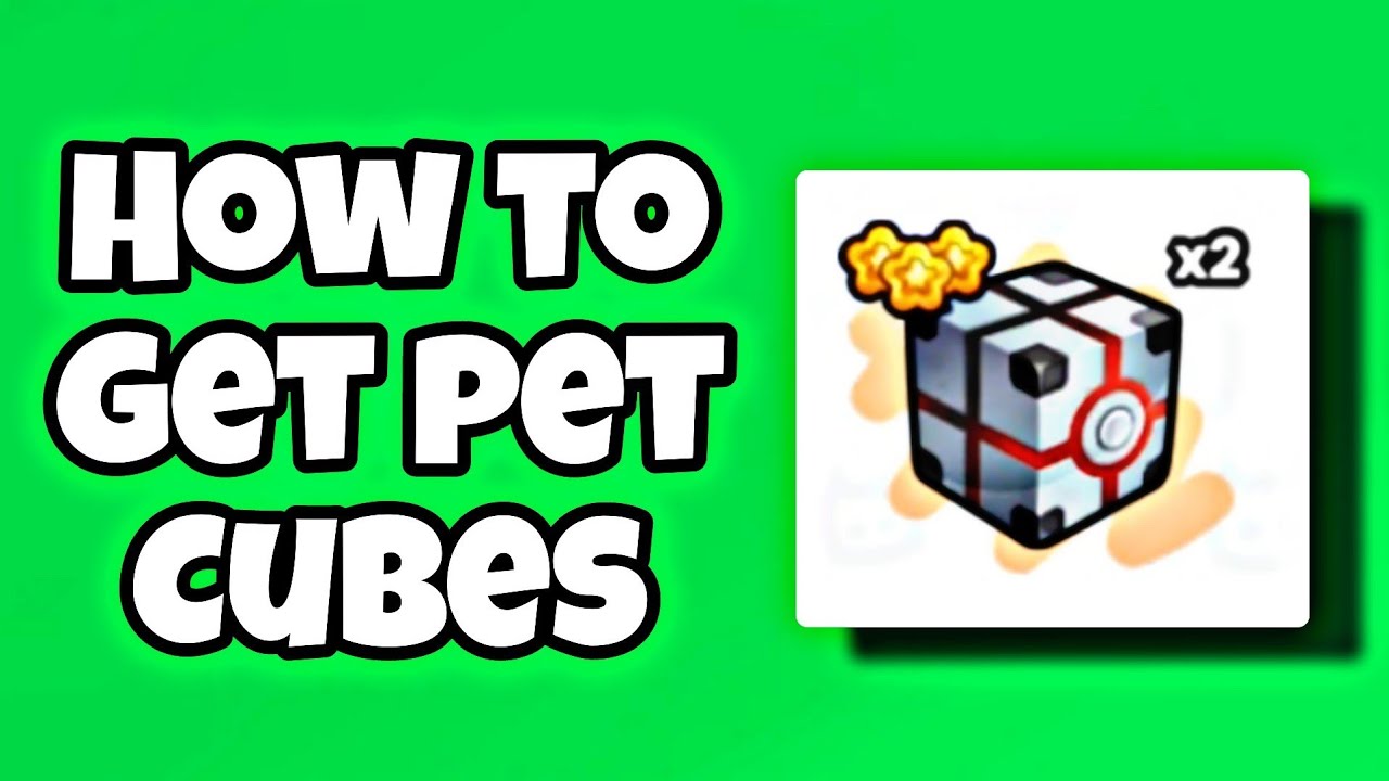 How to Get Pet Cubes in Pet Simulator 99 | Pet cubes - YouTube