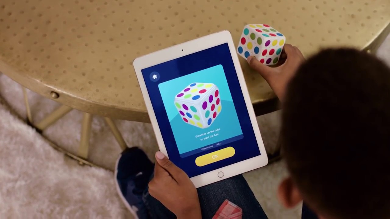 Cube Tastic! Rubiks Cube 3x3 Brain Teaser Puzzle Toy for Kids High Speed Smooth Solve with APP ...