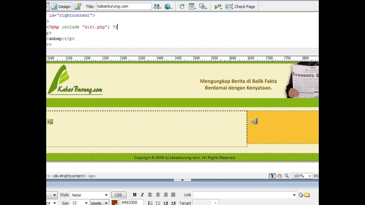Tutorial Membuat website dengan php - YouTube