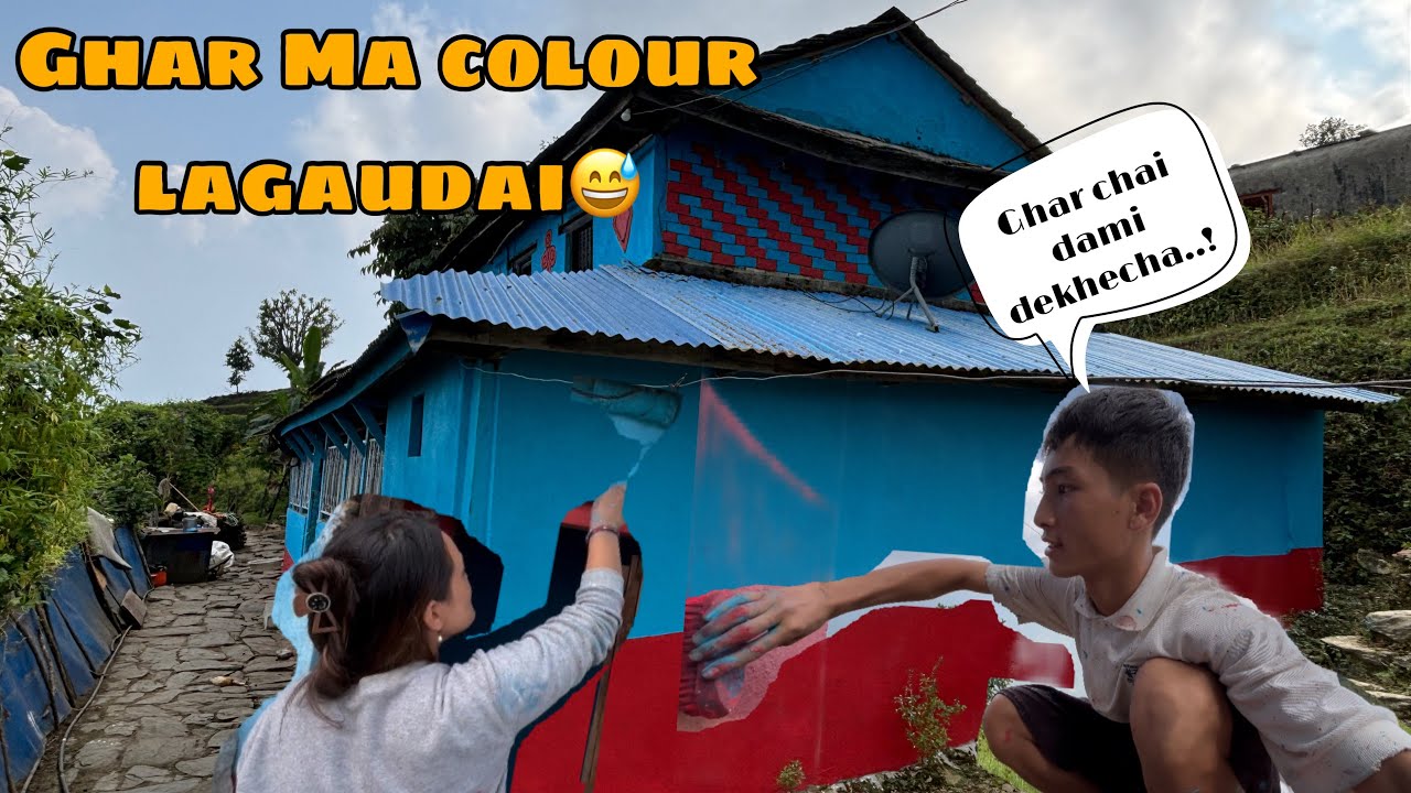 Gharlai pani makeup gardidai😆 !!Ghar pani takkalka talkaiyo😁 !! Bipin ...