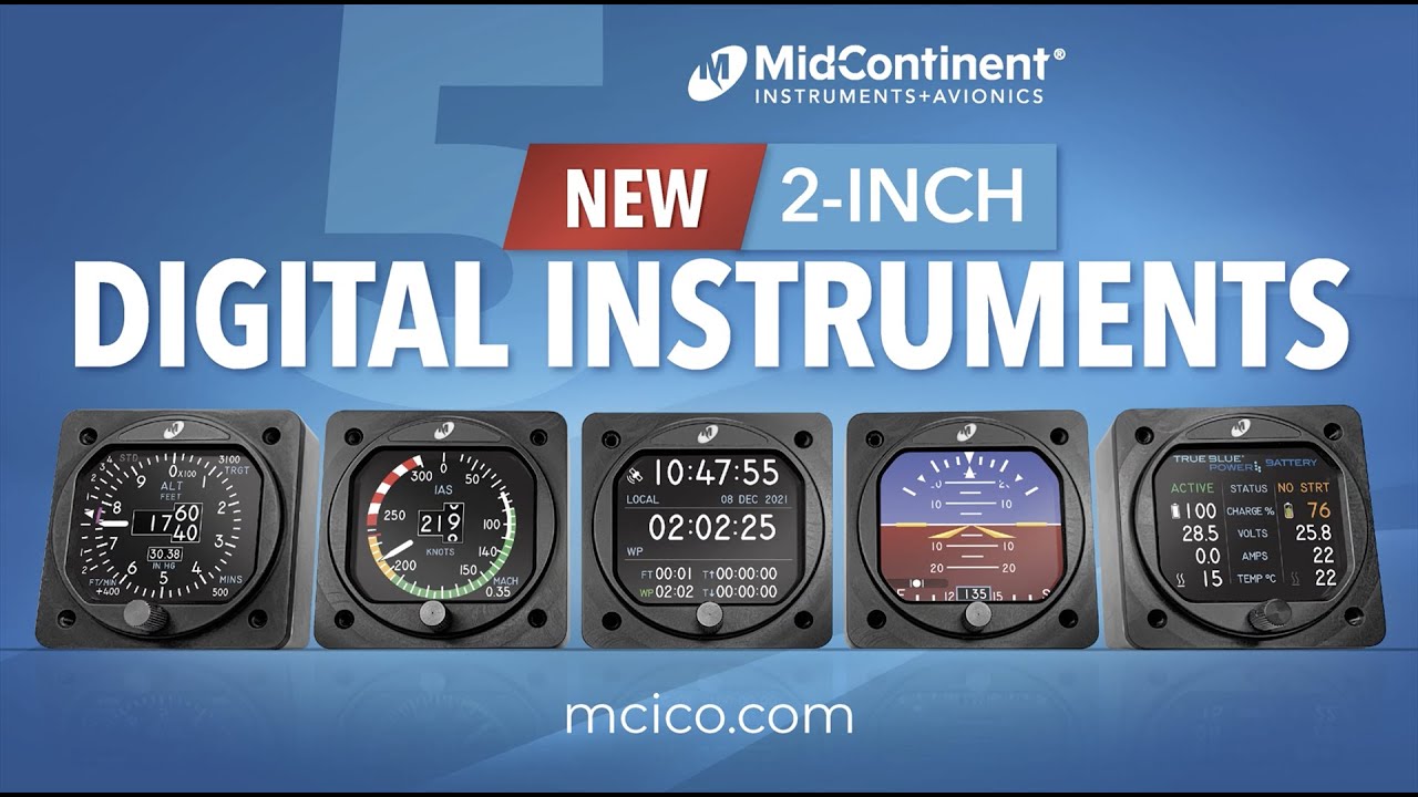5 NEW Digital Instruments for Your Aircraft - YouTube