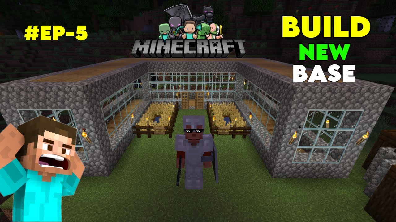 Build New Base #EP-5🔥| MINECRAFT | DG GAMEZONE - YouTube