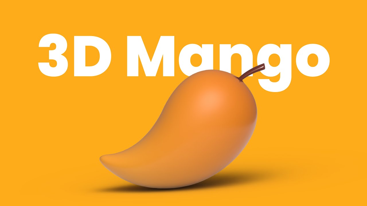 Make a 3D Mango in Illustrator - YouTube